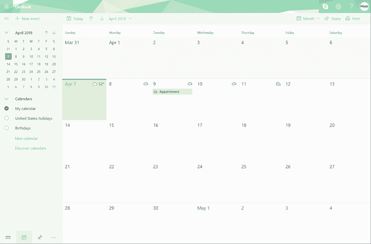 Outlook for mac internet calendar
