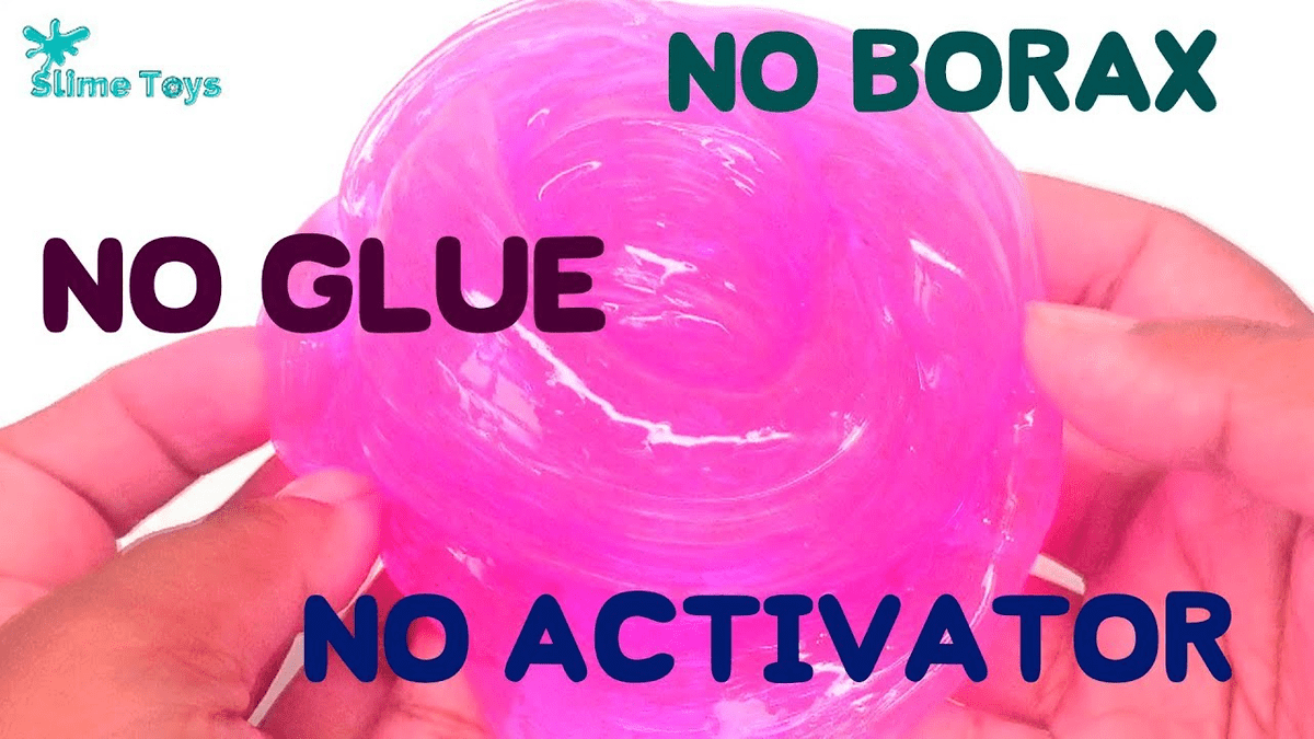 How to make slime with clear glue without activator