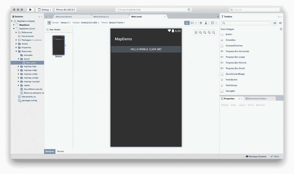 Visual studio for mac use