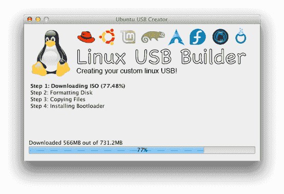 Create a linux bootable usb for mac