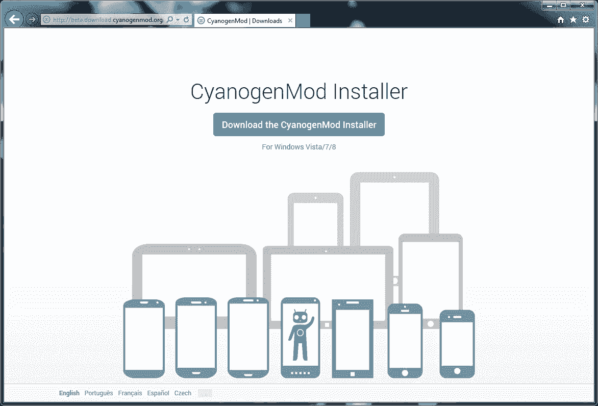 Cyanogenmod installer para windows 10
