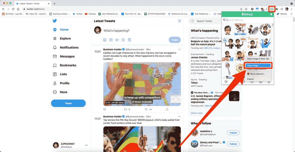 Bitmoji for chrome mac