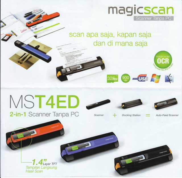 Magicscan t4ed driver download