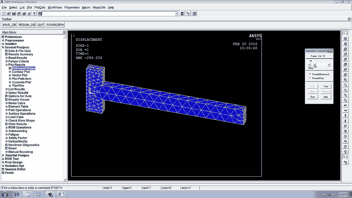 Ansys apdl command reference