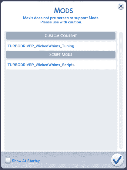Wickedwhims mod sims 4 not working november