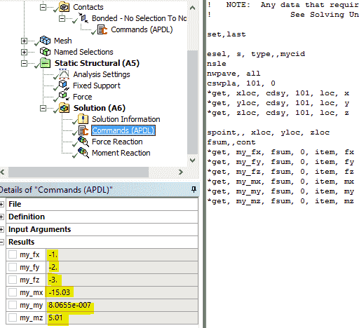 Ansys apdl command reference