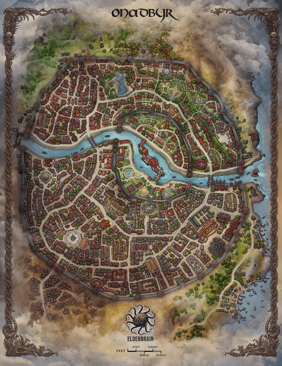 Fantasy campaign map creator