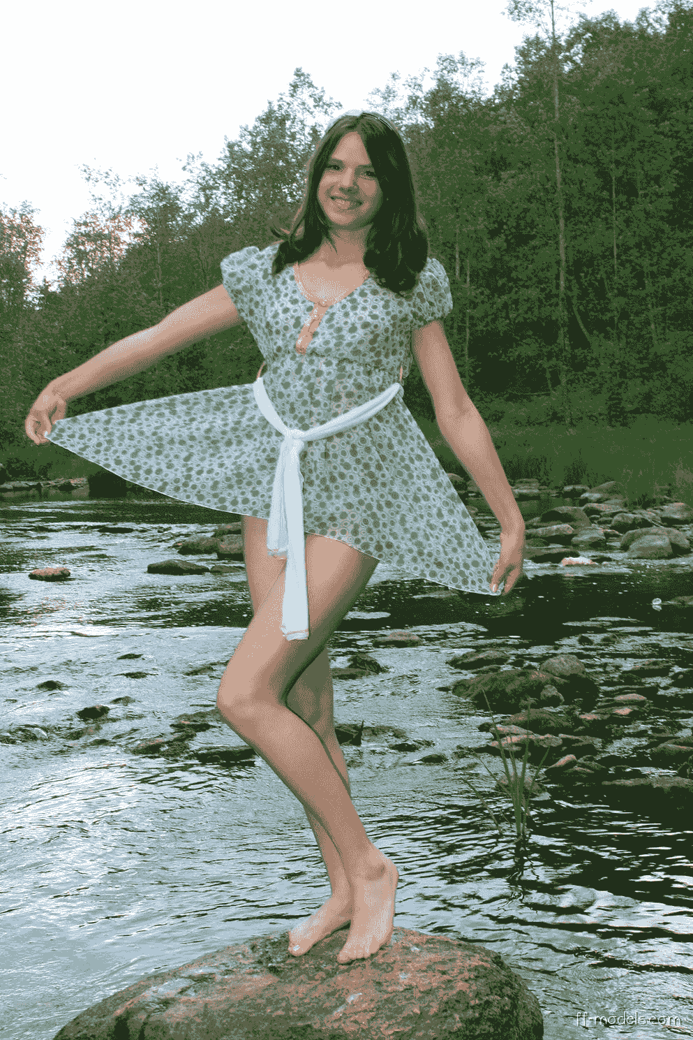 Young model sandra orlow nude