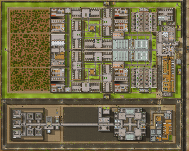 prison floor plans