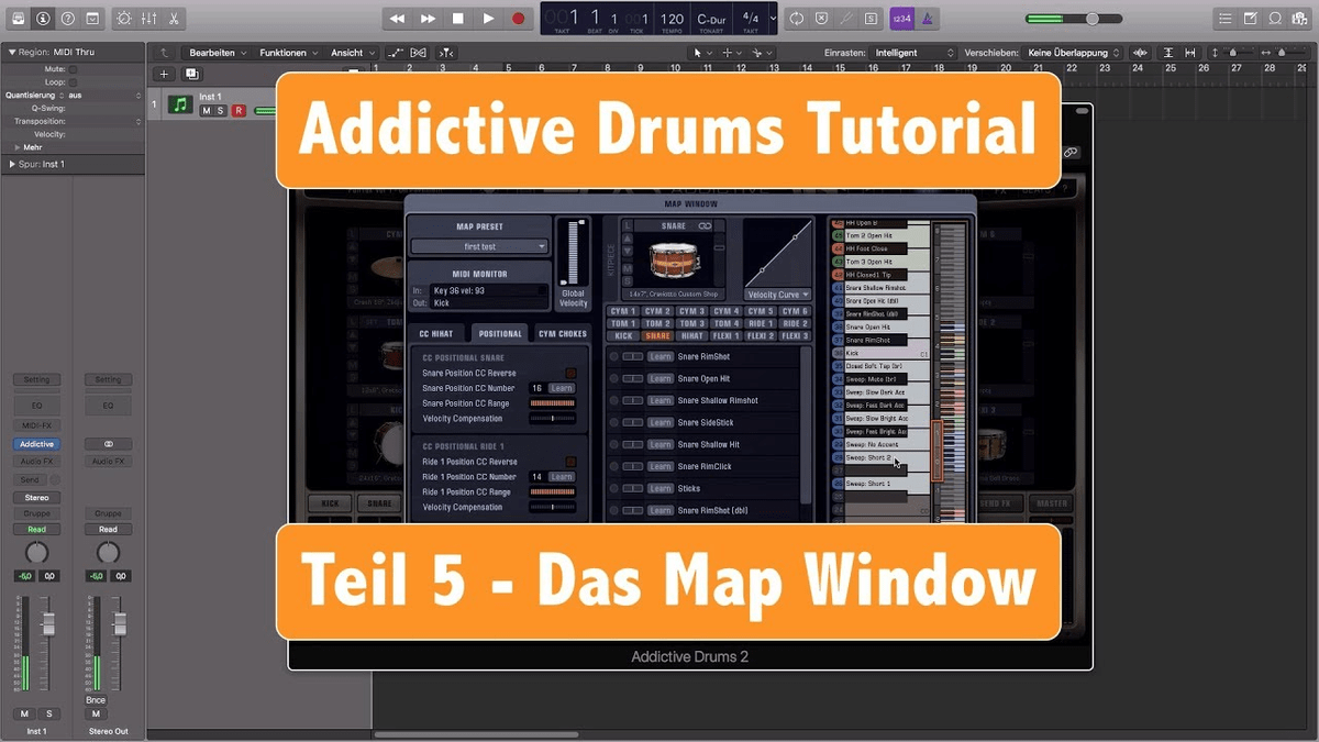 Addictive drums midi mapping