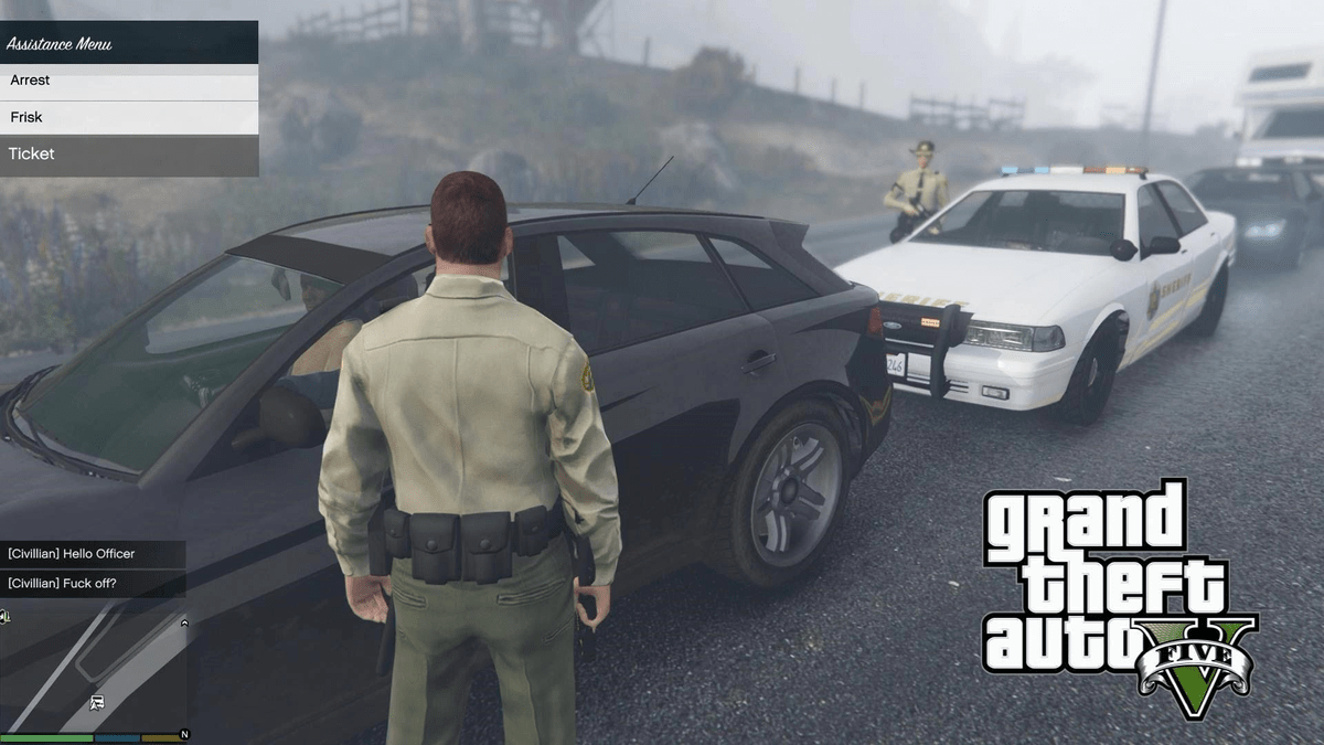 Xbox one gta 5 police mod