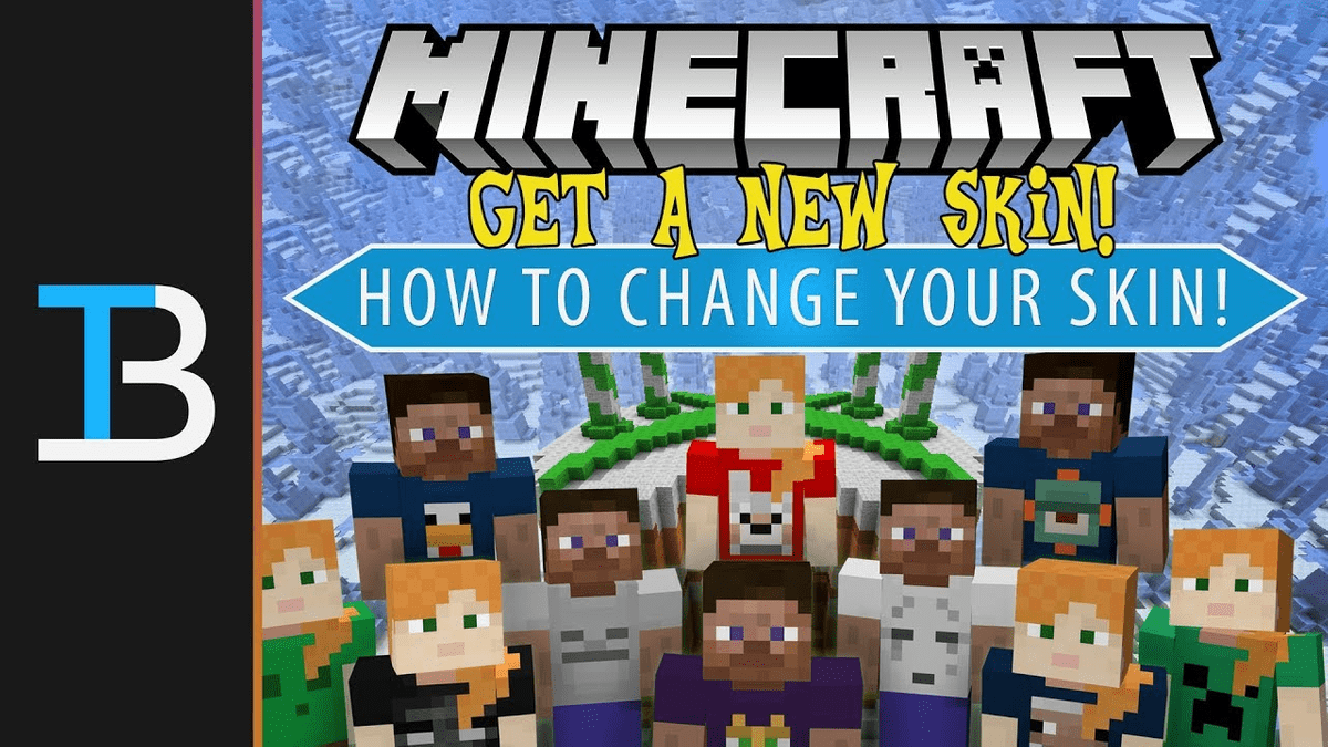 How to change minecraft skin pocket edition