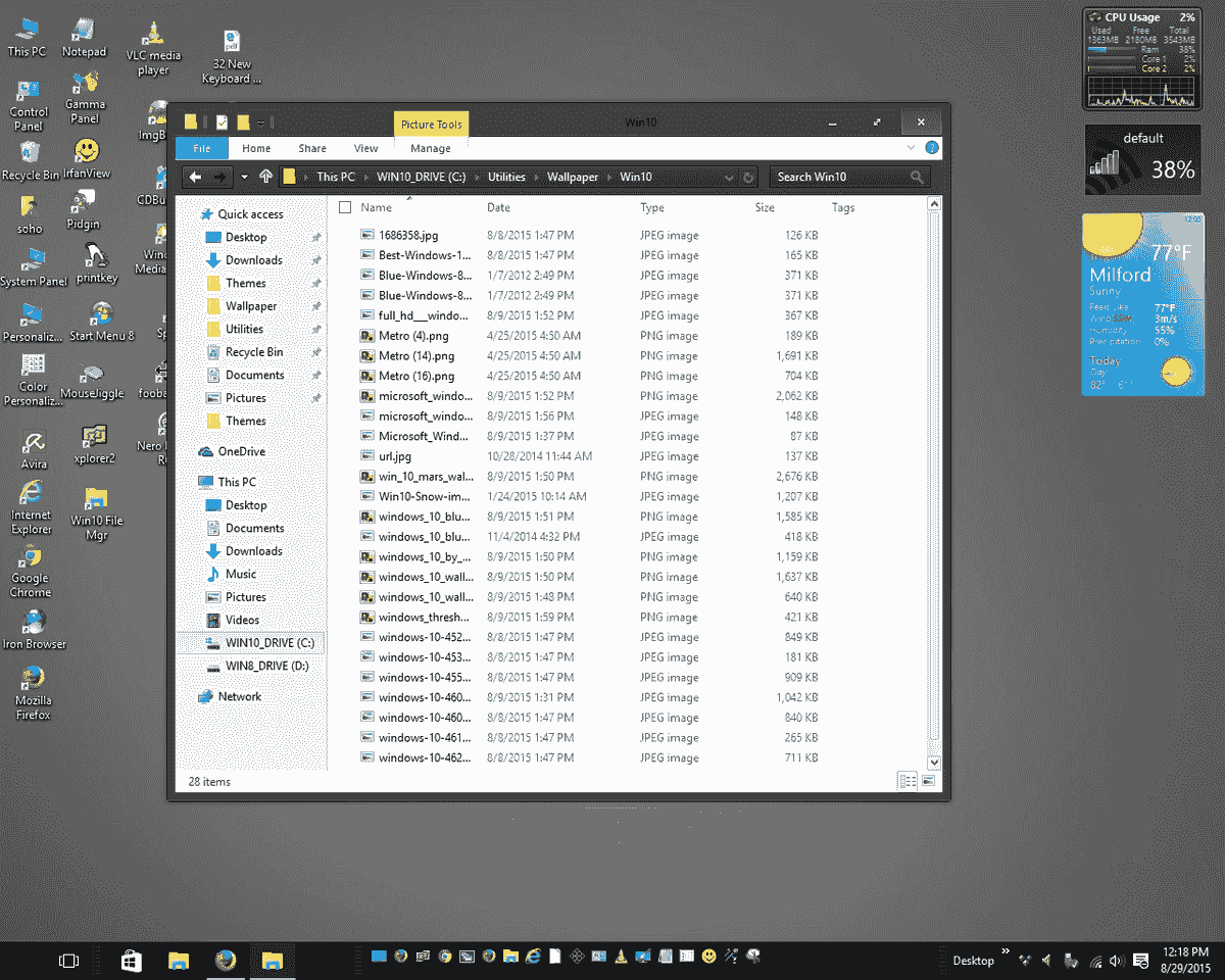Deviantart windows 10 themes