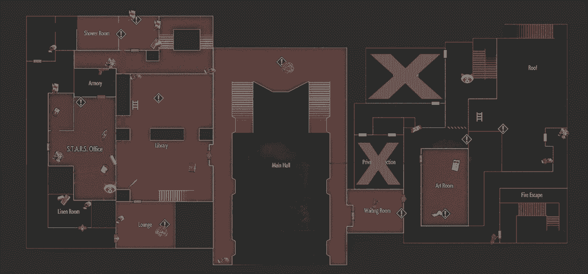 Resident evil 2 remake map layout