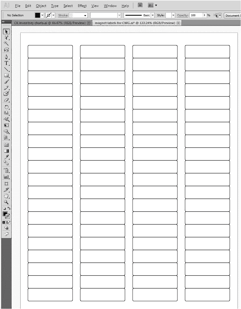 Free 1X3 Label Templates