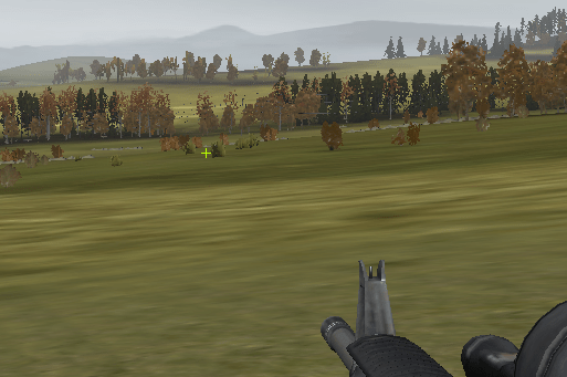 Crosshair overlay for rust