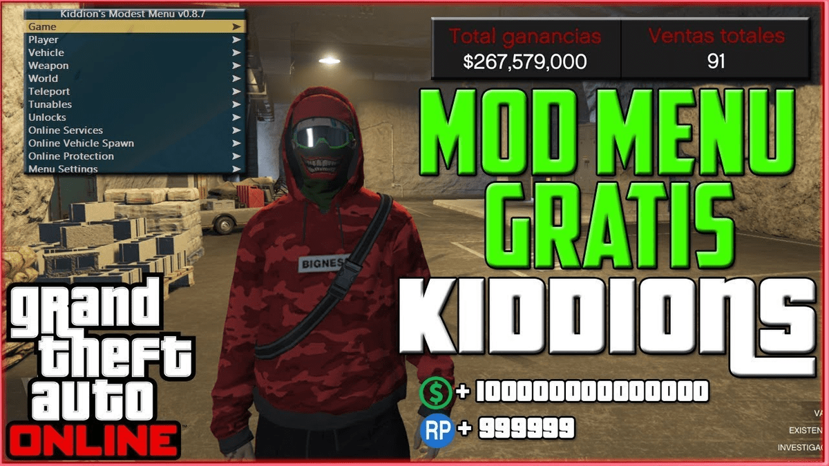 Gta 5 mod menu pc online 1.46