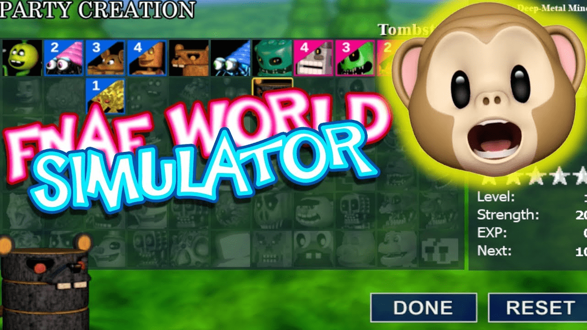 Fnaf world simulator ending