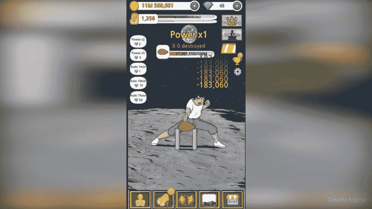 Tap Tap Breaking game hacked