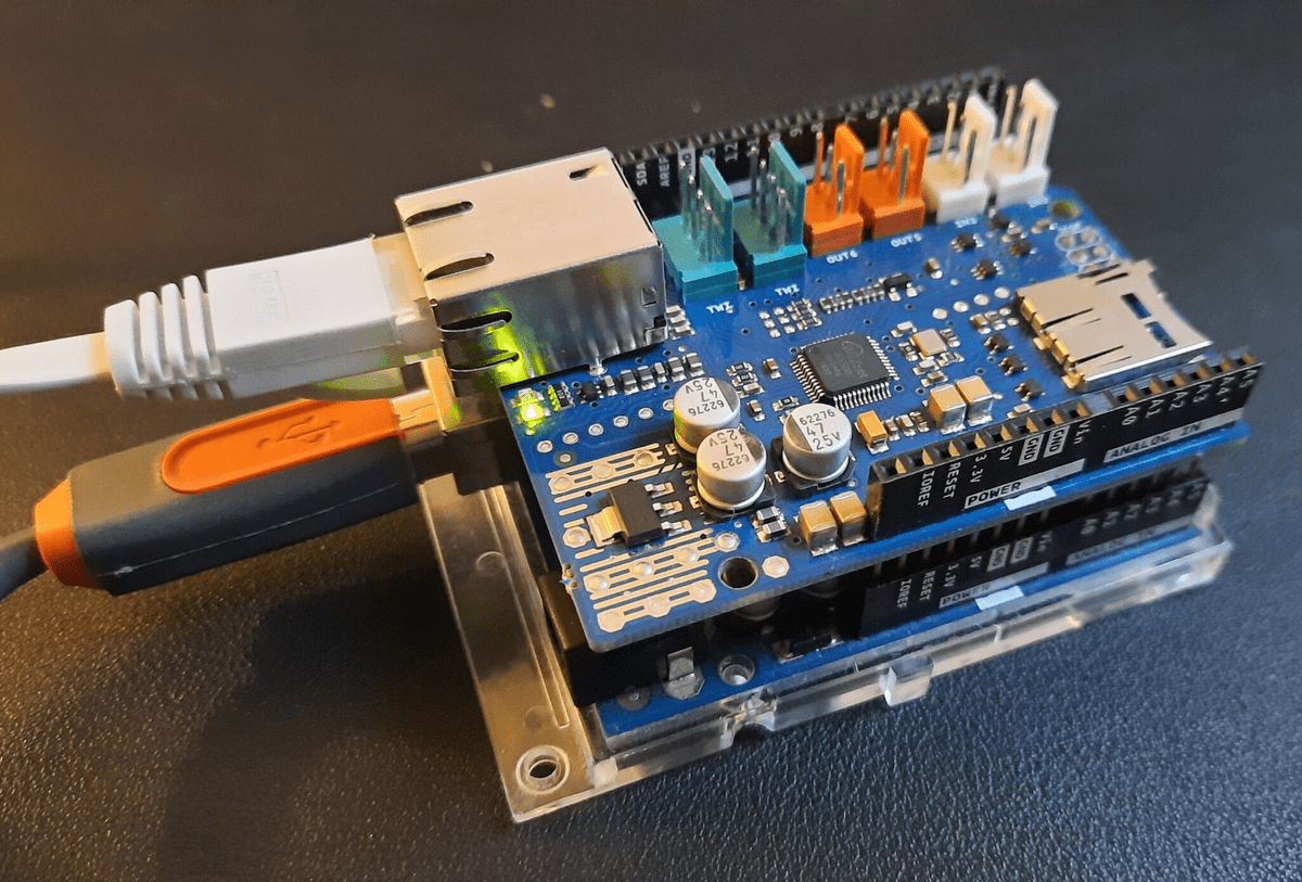 Arduino modbus tcp example