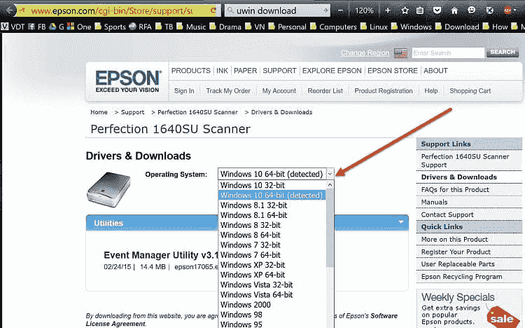 Wsd epson scan windows 10