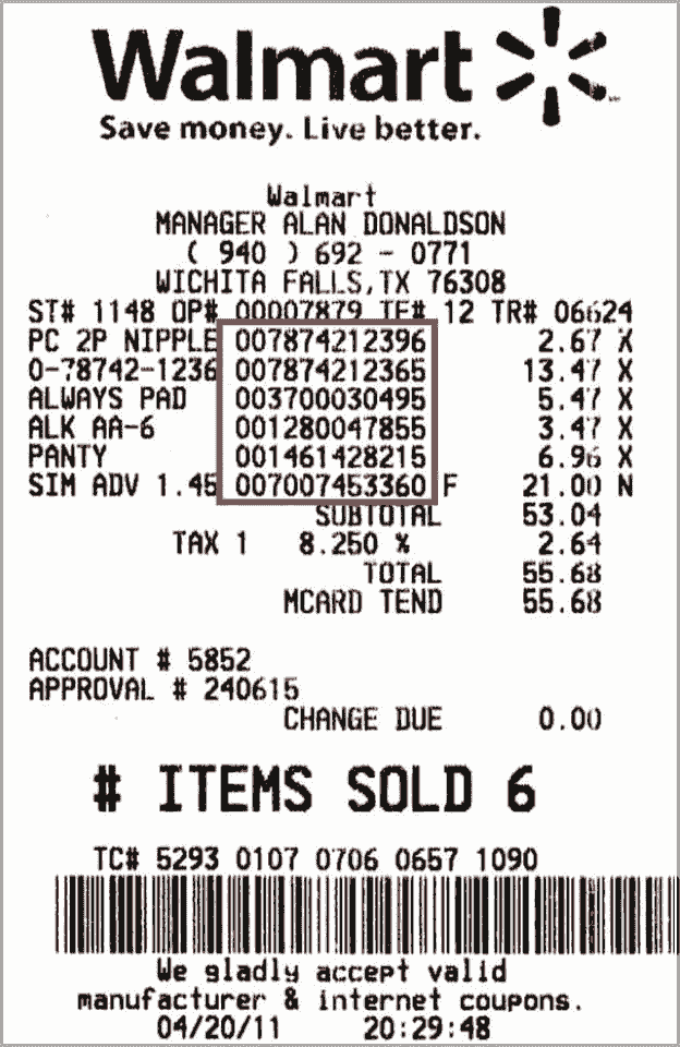 How to use walmart app to scan receipts