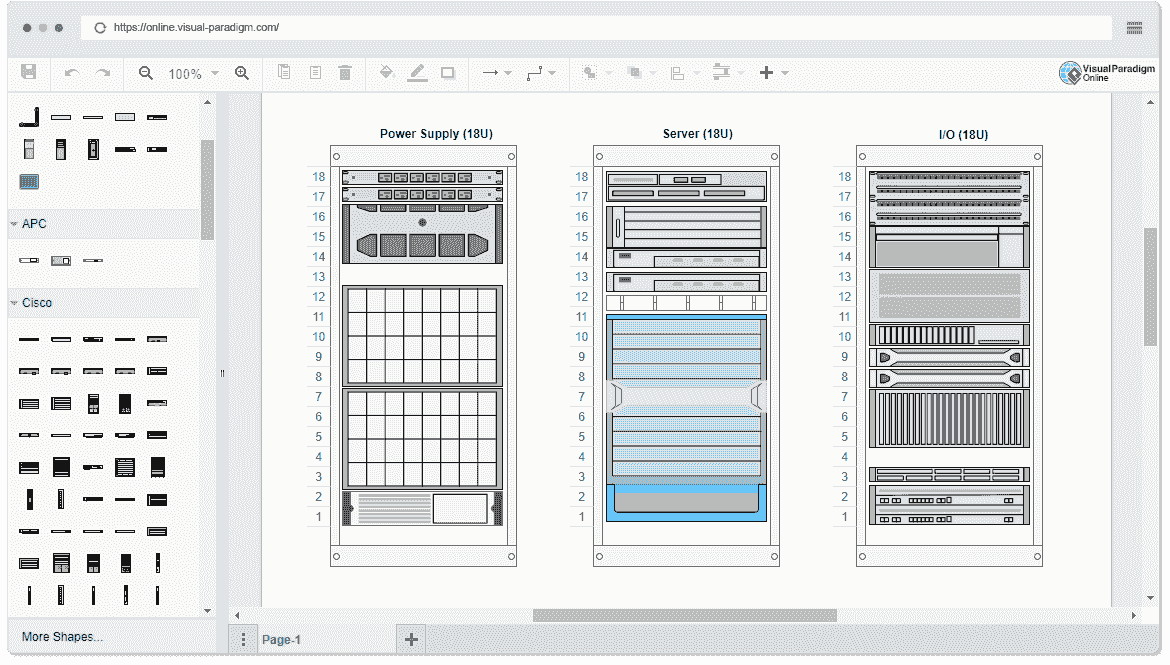 Apc rack visio stencils