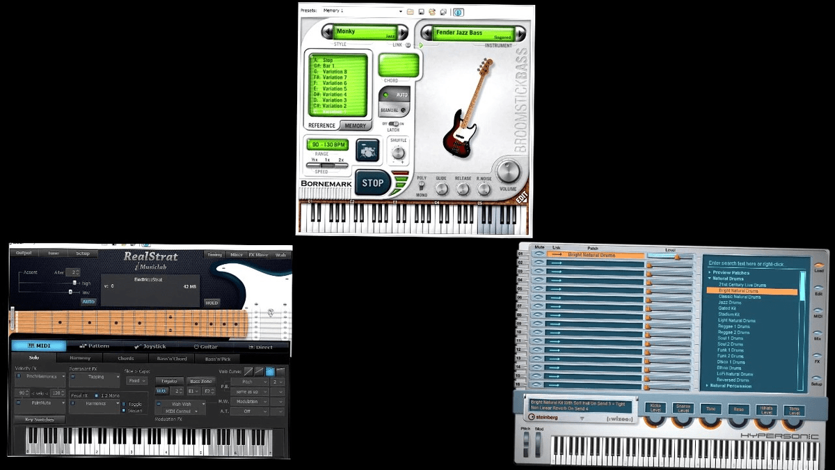 Broomstick bass 64 bit