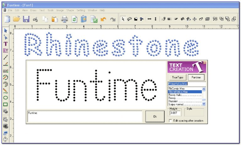 How to make rhinestone templates with coreldraw