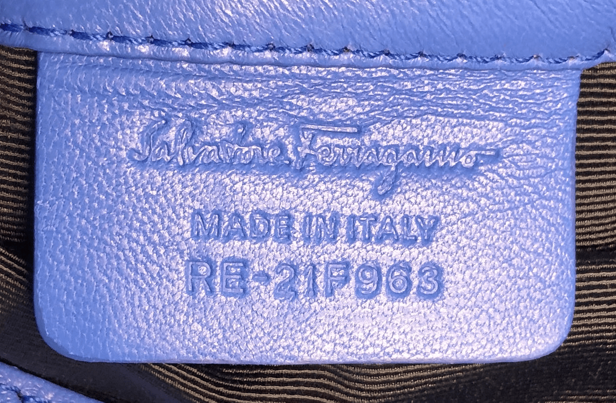 Salvatore ferragamo serial number check