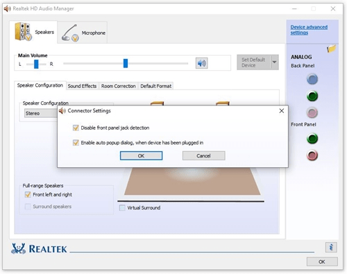 How To Reinstall Realtek Hd Audio Manager Youtube