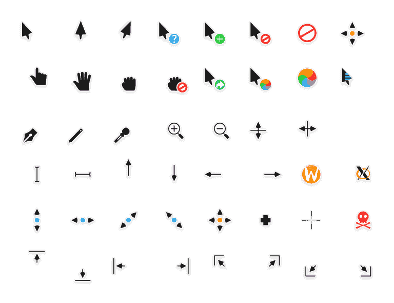 Cursor icon changer