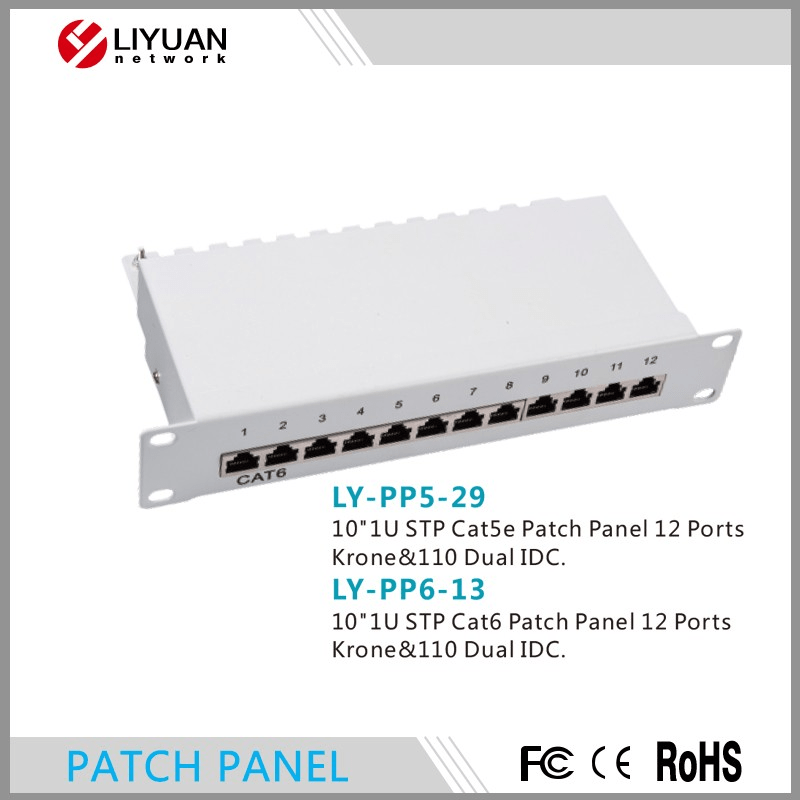 Krone 24 port patch panel label template