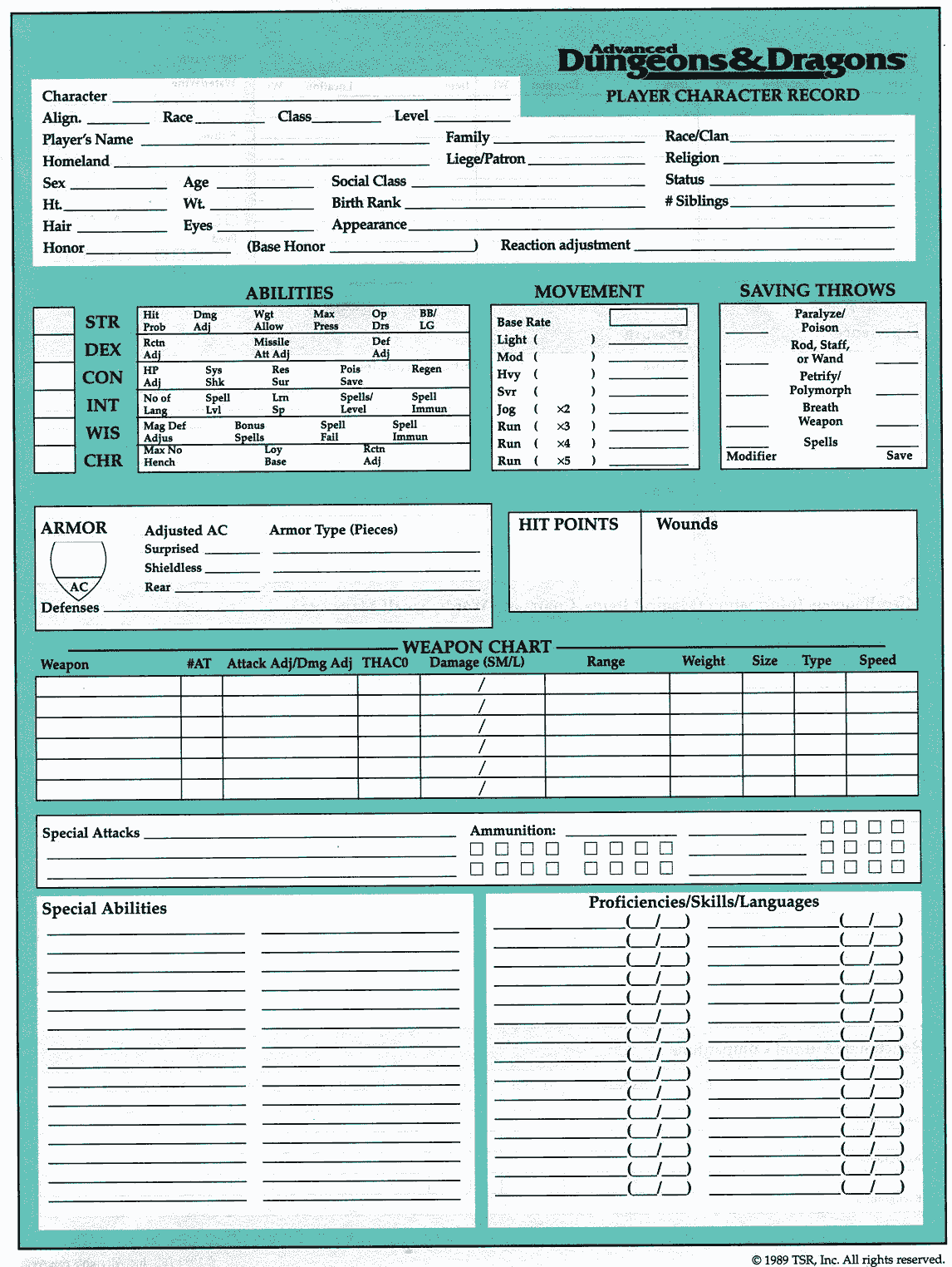 Fighter 1e pathfinder character sheet