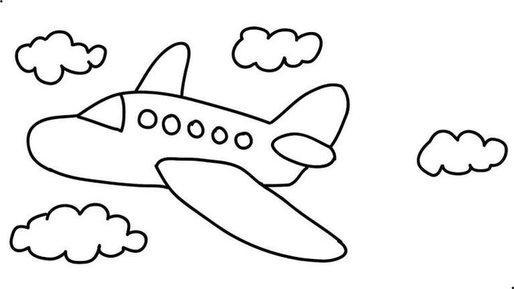 Airplane simple drawing tumblr