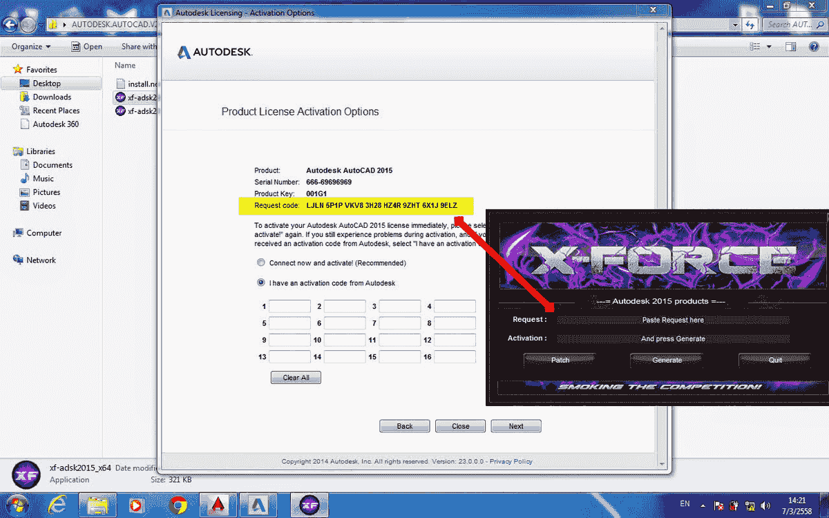 Xforce keygen autocad 2019 download 64 bit