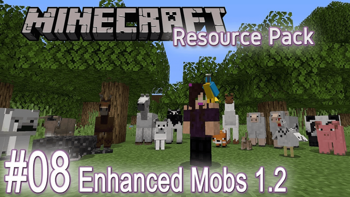 Minecraft resource packs for animals