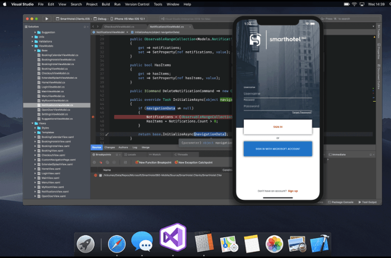 Windows visual studio 2017 mac emulator