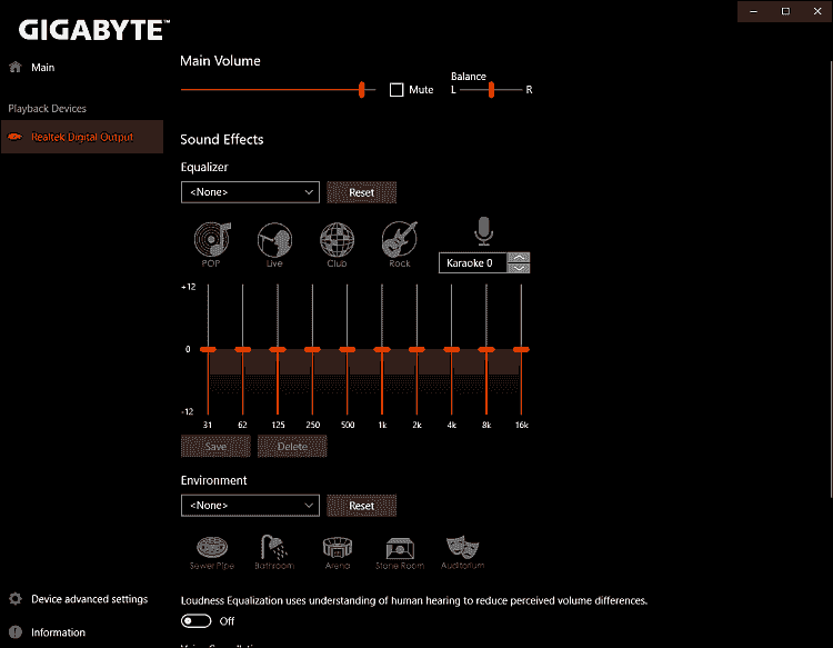 Gigabyte motherboard keeps realtek hd audio manager