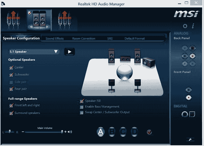 Gigabyte motherboard keeps realtek hd audio manager