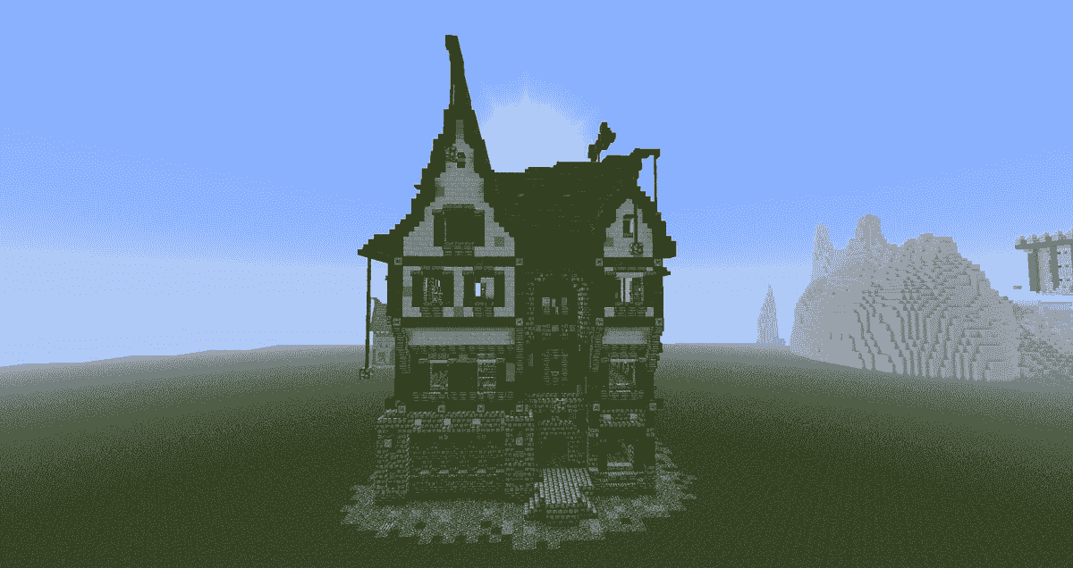 Cool castle in minecraft map download