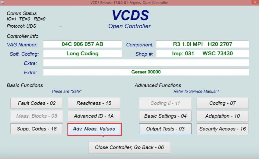 Vcds measuring blocks download