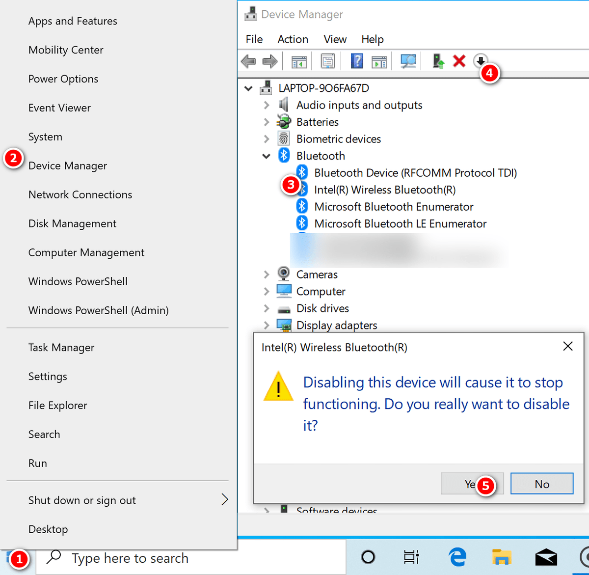 Yellow question mark in device manager