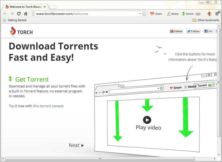 Torch browser 64 bit offline installer