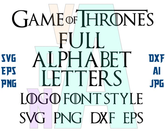 Game of thrones font download mac