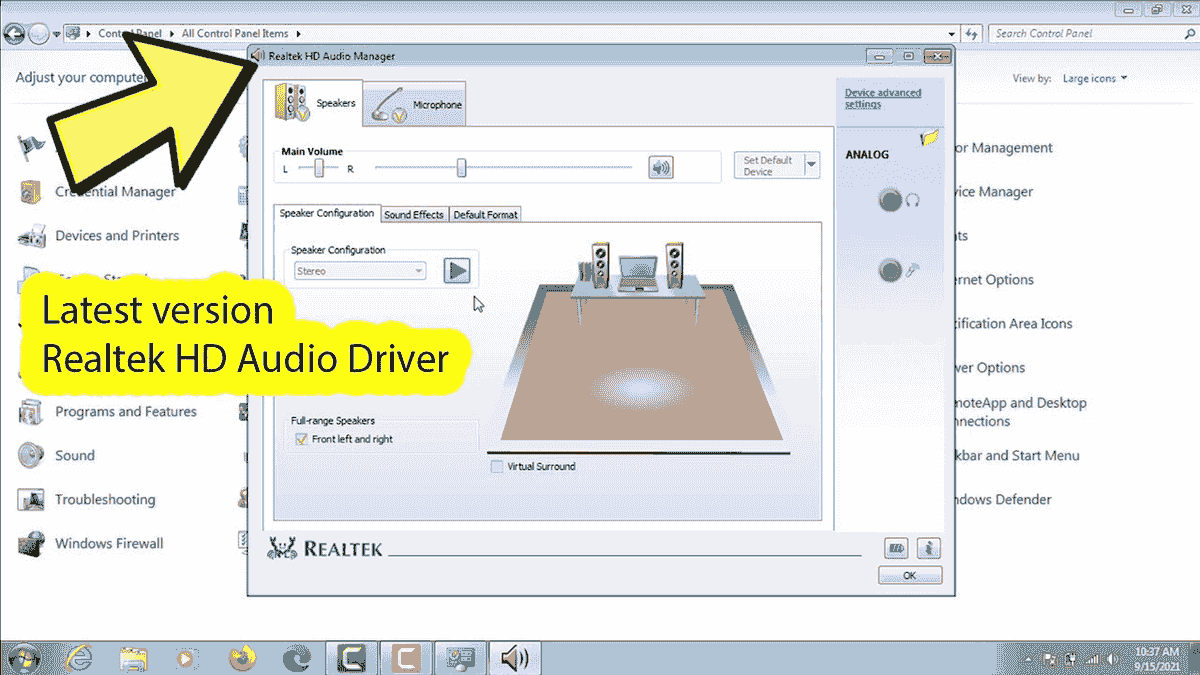 Windows 10 realtek audio driver not installing