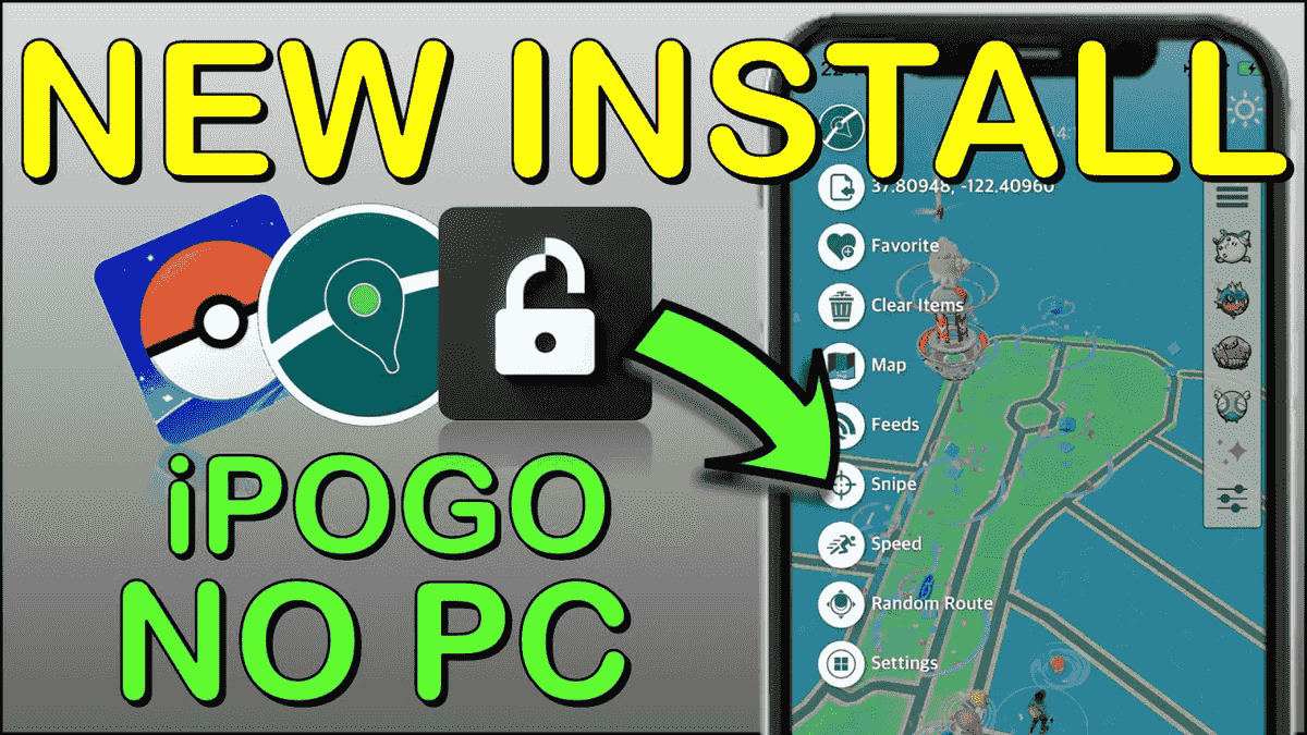 Spoof pokemon go from the pc