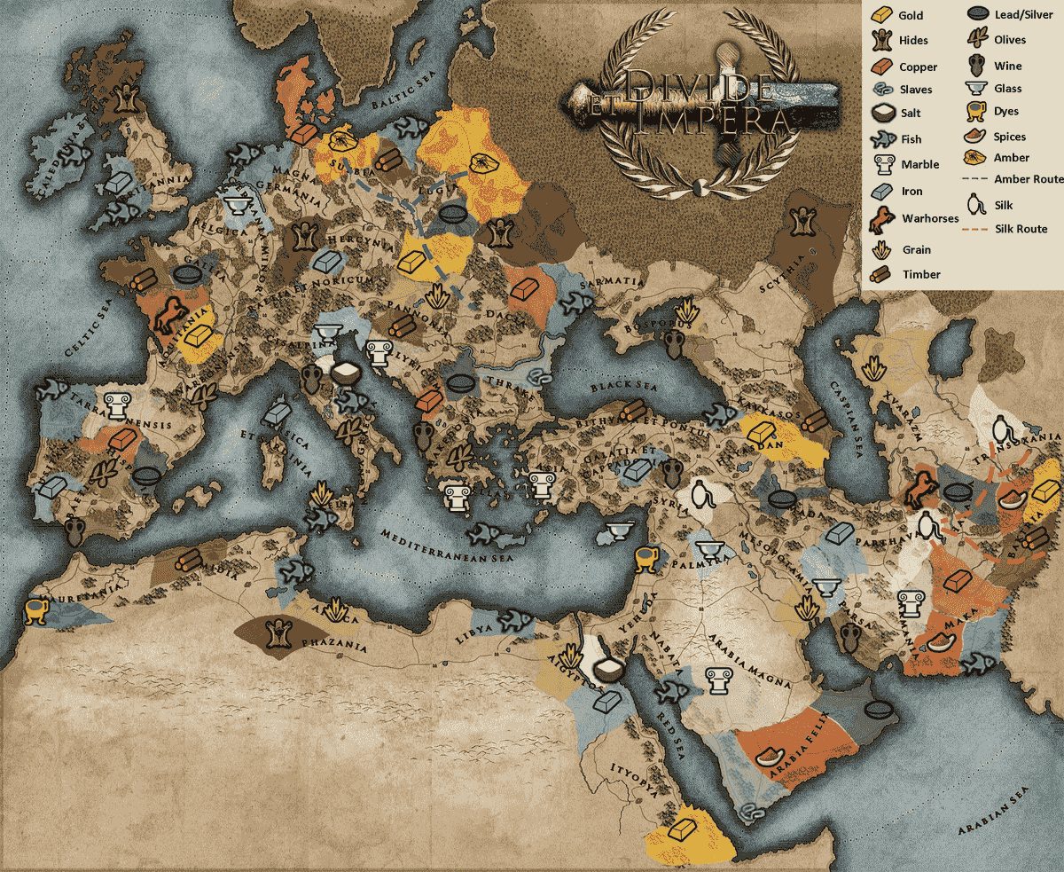 Blank total war rome 2 map