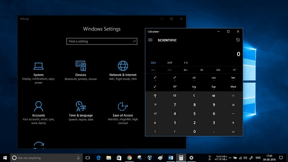 Windows 10 anniversary update size