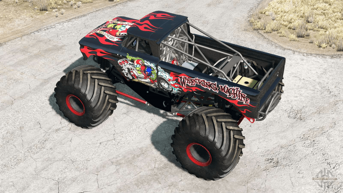 Beamng mods monster truck map